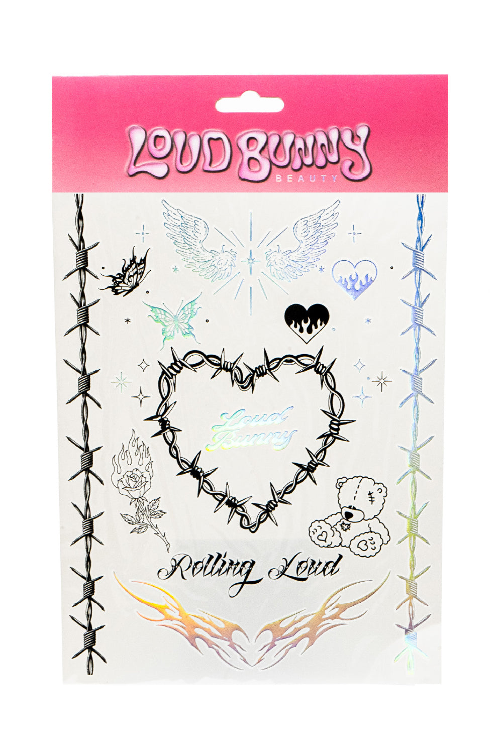 Loud Bunny - Temporary Tattoo Pack – loudbunny